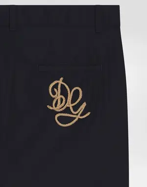 Dolce & Gabbana Cotton Poplin Trousers