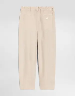 Dolce & Gabbana Linen Jogging Trousers