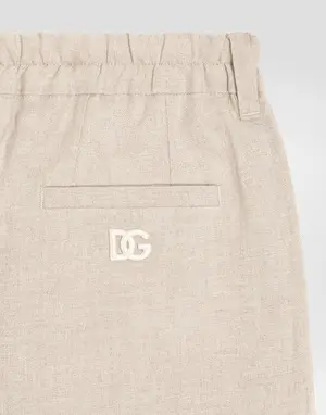 Dolce & Gabbana Linen Jogging Trousers