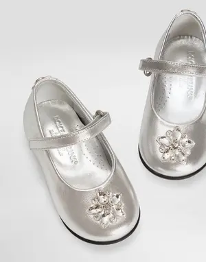 Dolce & Gabbana Nappa-leather Ballet Flats