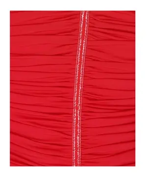 Elisabetta Franchi Ruched Zip Bodysuit