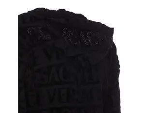 Versace Monogram Belted Bathrobe