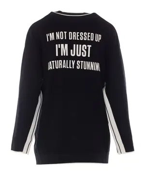 Elisabetta Franchi Logo Trim Cardigan
