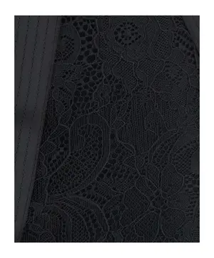 Elisabetta Franchi Lace Panel Pencil Skirt