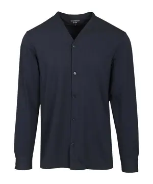 Emporio Armani Textured V-neck Shirt