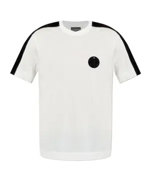 Emporio Armani Logo Patch Crewneck T-shirt