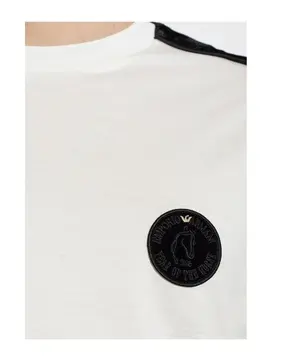 Emporio Armani Logo Patch Crewneck T-shirt