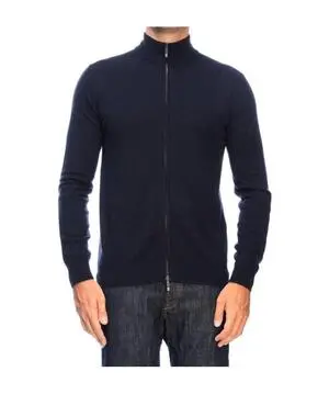 Giorgio Armani Zip-up Long-sleeve Cardigan