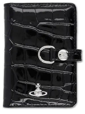 VIVIENNE WESTWOOD Portacarte Con Orb - Black