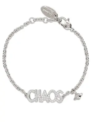 VIVIENNE WESTWOOD Bracciale "chaos - Silver