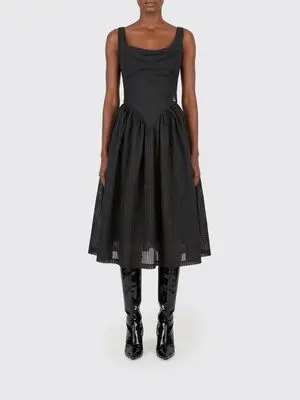 VIVIENNE WESTWOOD Sunday Long Bustier Dress With Square Neck