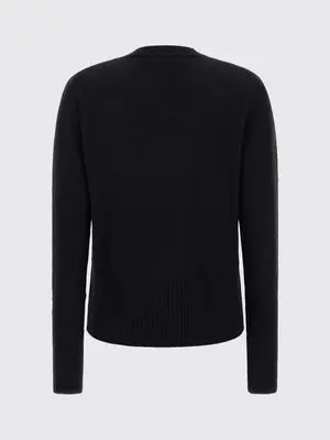 VIVIENNE WESTWOOD Wool Crewneck Cardigan With Jacquard Orb Logo