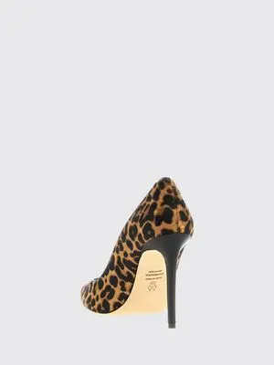 STUART WEITZMAN Power Animal Print Pony-hair Effect High Heel Court Shoes
