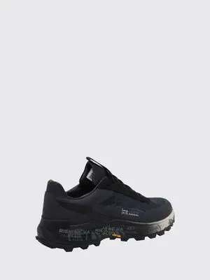 Premiata Devin Technical Fabric Sneakers With Serrated Vibram Sole - Blue