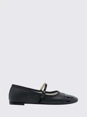 Repetto Georgiana Calf Leather Mary Jane Flats With Patent Toe