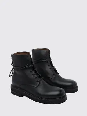 Marsèll Parrucca Calf Leather Combat Boots With Rubber Sole