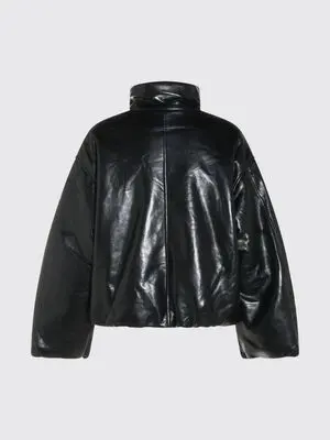 ANINE BING Cyrus Regenerated Leather Bomber Jacket With A Relaxed Fit