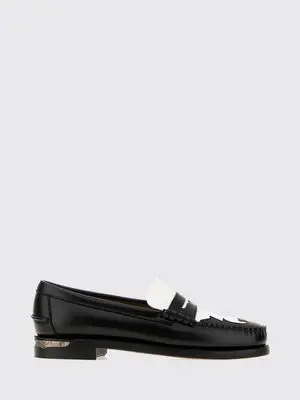 SEBAGO Dan Scarabeo Bi Leather Penny Loafers - Black 1