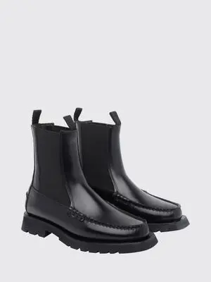 Hereu Alda Sport Leather Chelsea Boots With Lug Sole