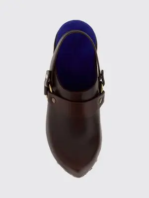 Chloé Talis Leather Slingbacks With Studs And A Medium Heel