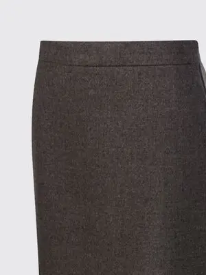 Max Mara High-waisted Virgin Wool Pencil Mini Skirt With Slim Fit