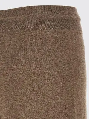 Agnona Wide-leg Knit Jogging Trousers In Cashmere, Wool And Silk