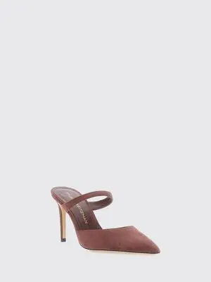 STUART WEITZMAN Power Almond-toe Suede Mules With Stiletto Heel