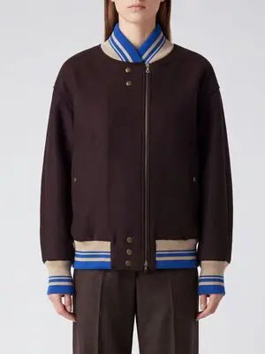Dries Van Noten Relaxed-fit Wool-blend Bomber Jacket With Asymmetrical Zip