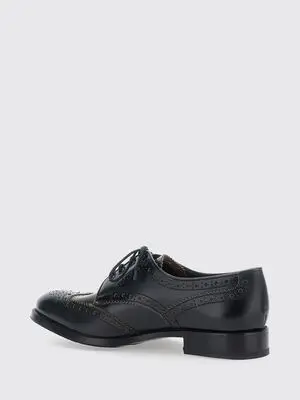 LIDFORT Smooth Leather Wingtip Brogue Derby Shoes