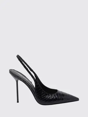 Paris Texas Lidia Python-print Leather High-heel Slingback Pumps