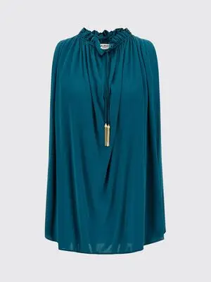 Balmain Sleeveless Viscose Slim Fit Crewneck Top