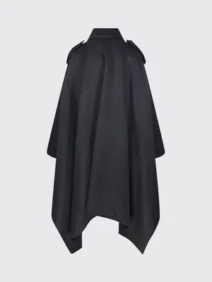 RÓHE Double-breasted Wool And Cashmere Coat With Asymmetric Hem - Grey
