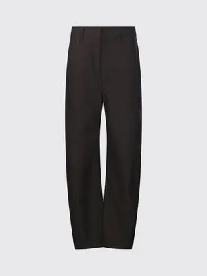 LEMAIRE High-waisted Wide-leg Cotton Trousers
