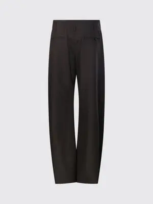 LEMAIRE High-waisted Wide-leg Cotton Trousers