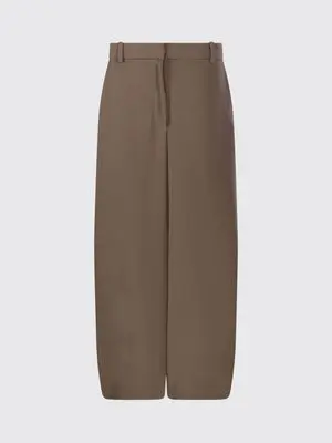 BY MALENE BIRGER High-waisted Wide-leg Recycled Viscose-blend Trousers