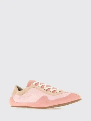 Cecilie Bahnsen Cbblaise Trainers In Polyester And Suede With Two-tone Embroidery