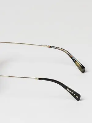 Michael Kors Tortoiseshell Acetate Butterfly Sunglasses With Lettering Logo