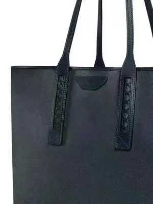 AVITEUR Newport Woven-handle Tote Bag