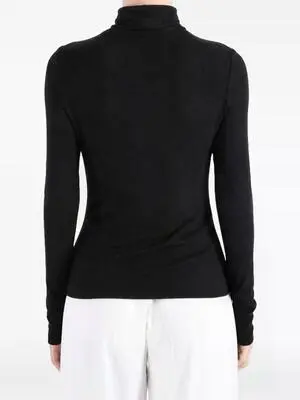 AMOMENTO Roll-neck Long-sleeve T-shirt