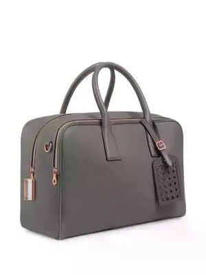 AVITEUR Medium Cristallo Leather Weekender Bag