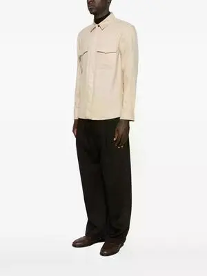 Canali Button-up Flap-pocket Jacket