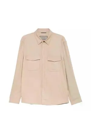 Canali Button-up Flap-pocket Jacket - Neutrals