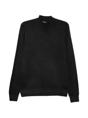 FILIPPO DE LAURENTIIS Ribbed-trim High-neck Sweater