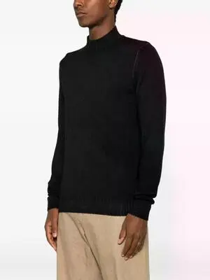 FILIPPO DE LAURENTIIS Ribbed-trim High-neck Sweater