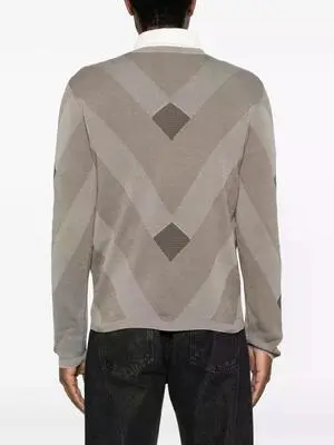 Emporio Armani Geometric-pattern Sweater