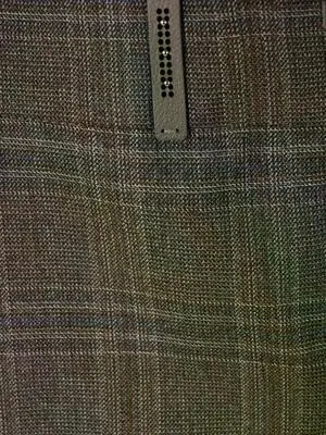 Peserico Check-pattern Wide-leg Trousers