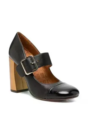 Chie Mihara Buckle-fastening Leather Pumps