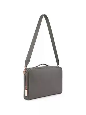 AVITEUR Cristallo Leather Prism-clasp Briefcase