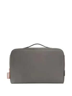 AVITEUR Cristallo Leather Prism-clasp Briefcase