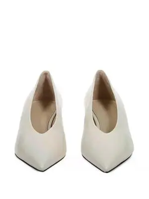 Le Monde Beryl Babouche Pointed-toe Kitten-heel Pumps